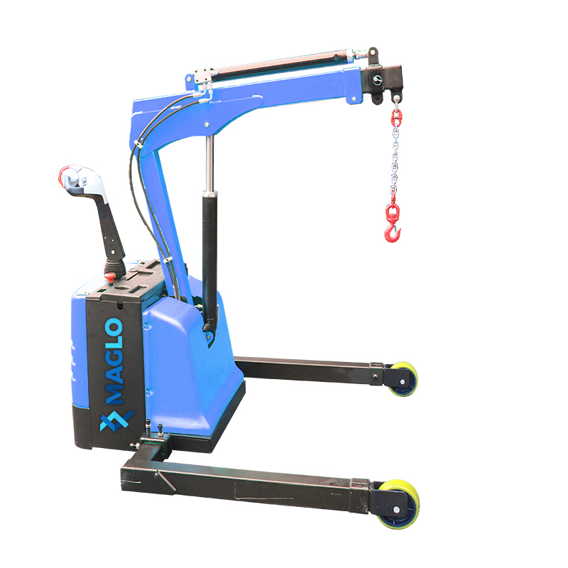Elektryczny żuraw samojezdny o poszerzonym rozstawie MZW12T - Wózki ...